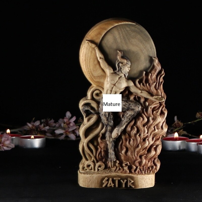 Satyr Sculpture - Etsy