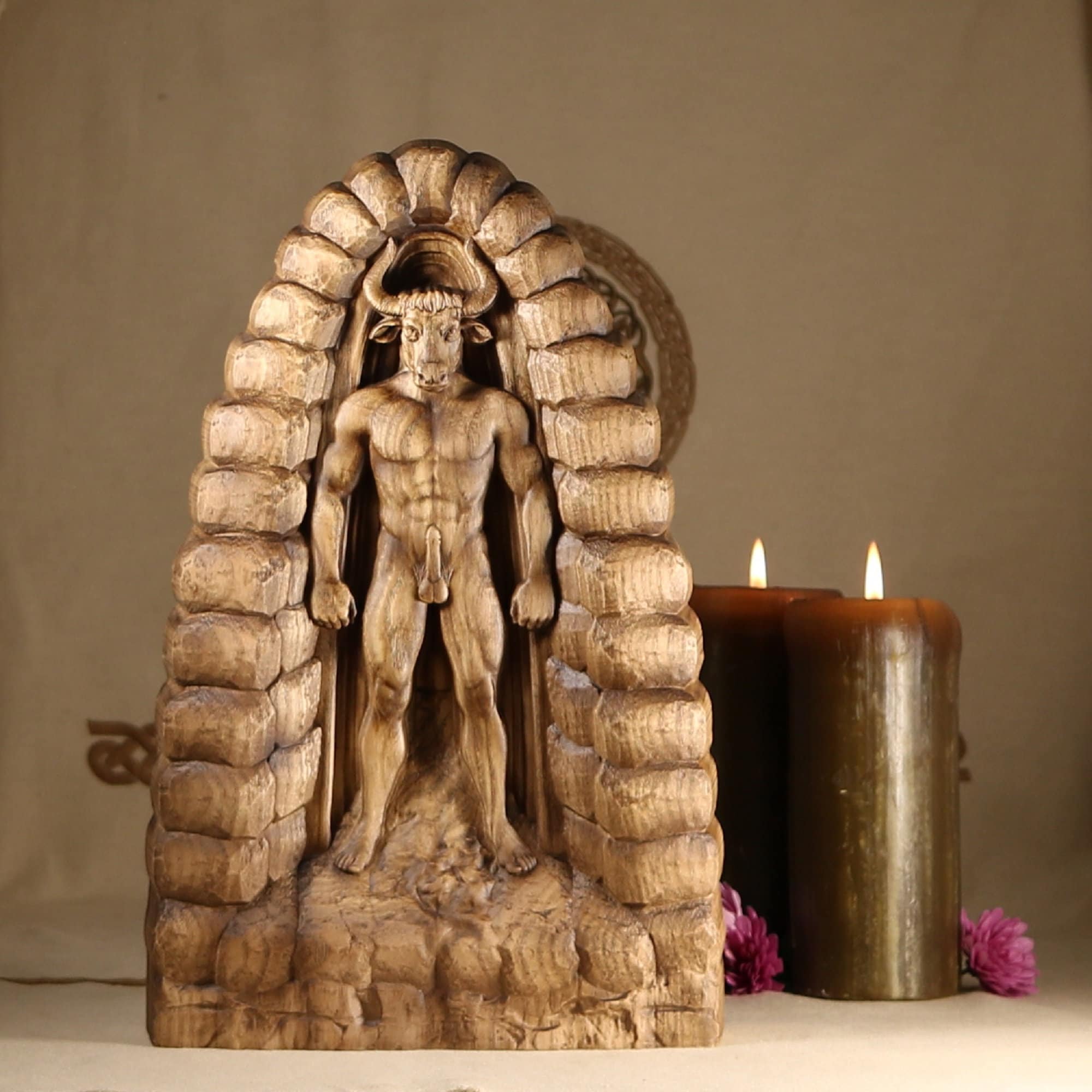 Minotaur Minotaur Statue Greek Statue Ancient Greek | Etsy UK