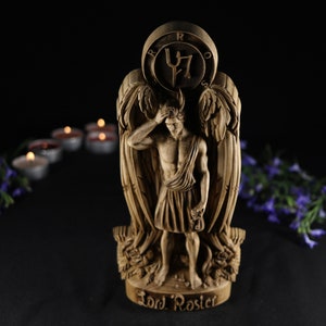 Lord Rosier Demon Statue, Satan Statue, Occult Decor Satan Belial ...