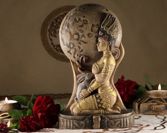 Ix Chel Story Goddess Sculpture statue, Protection, Midwifery ...