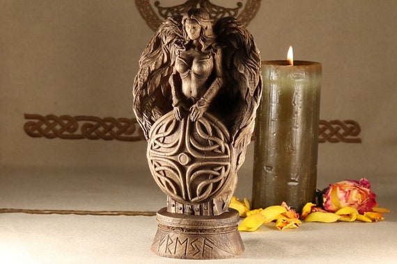Freya Statue Freyja Freya Norse Mythology Goddess Statue | Etsy