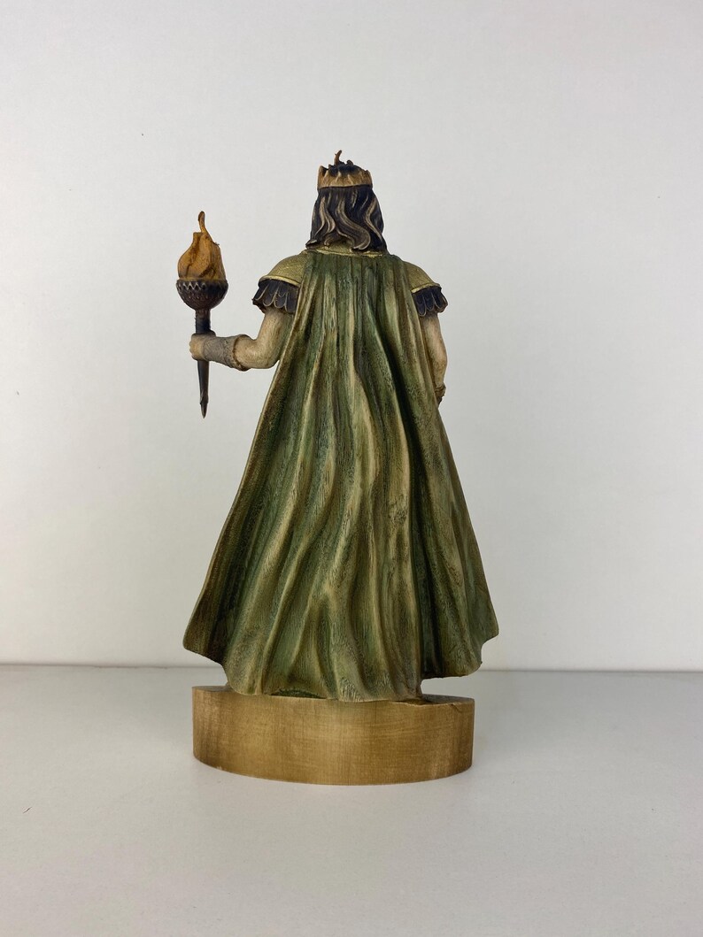 Nusku Statue: Sumerian Mesopotamian God of Fire and Light, Mithology - Etsy