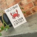 Crab Card Crab Birthday Card Crab Lovers Card Beach Lovers - Etsy