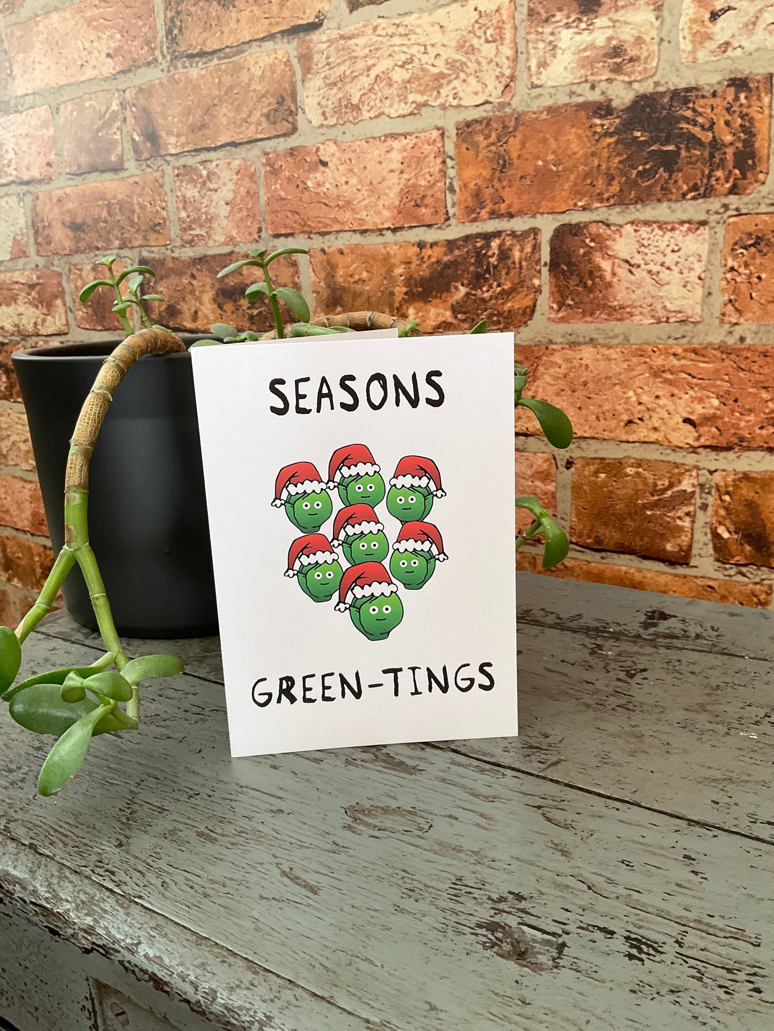 Sprout Christmas Card, Sprout Card, Sprout Lovers Card, Gifts for Him ...