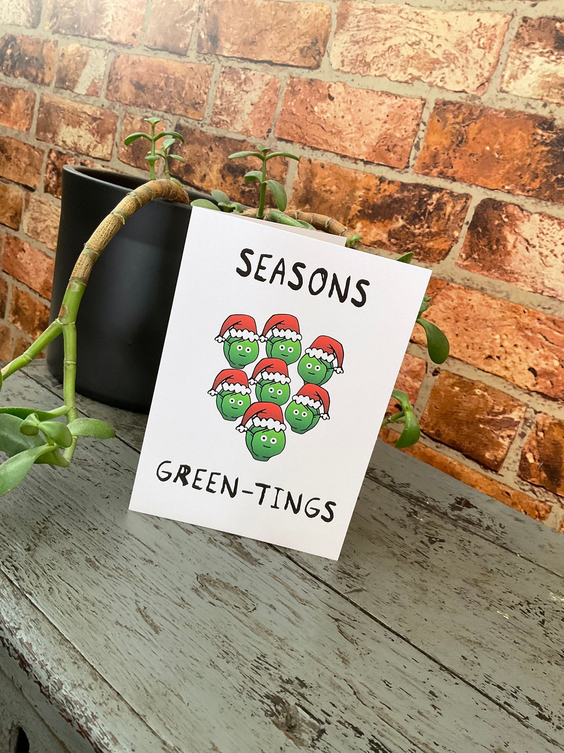 Sprout Christmas Card, Sprout Card, Sprout Lovers Card, Gifts for Him ...