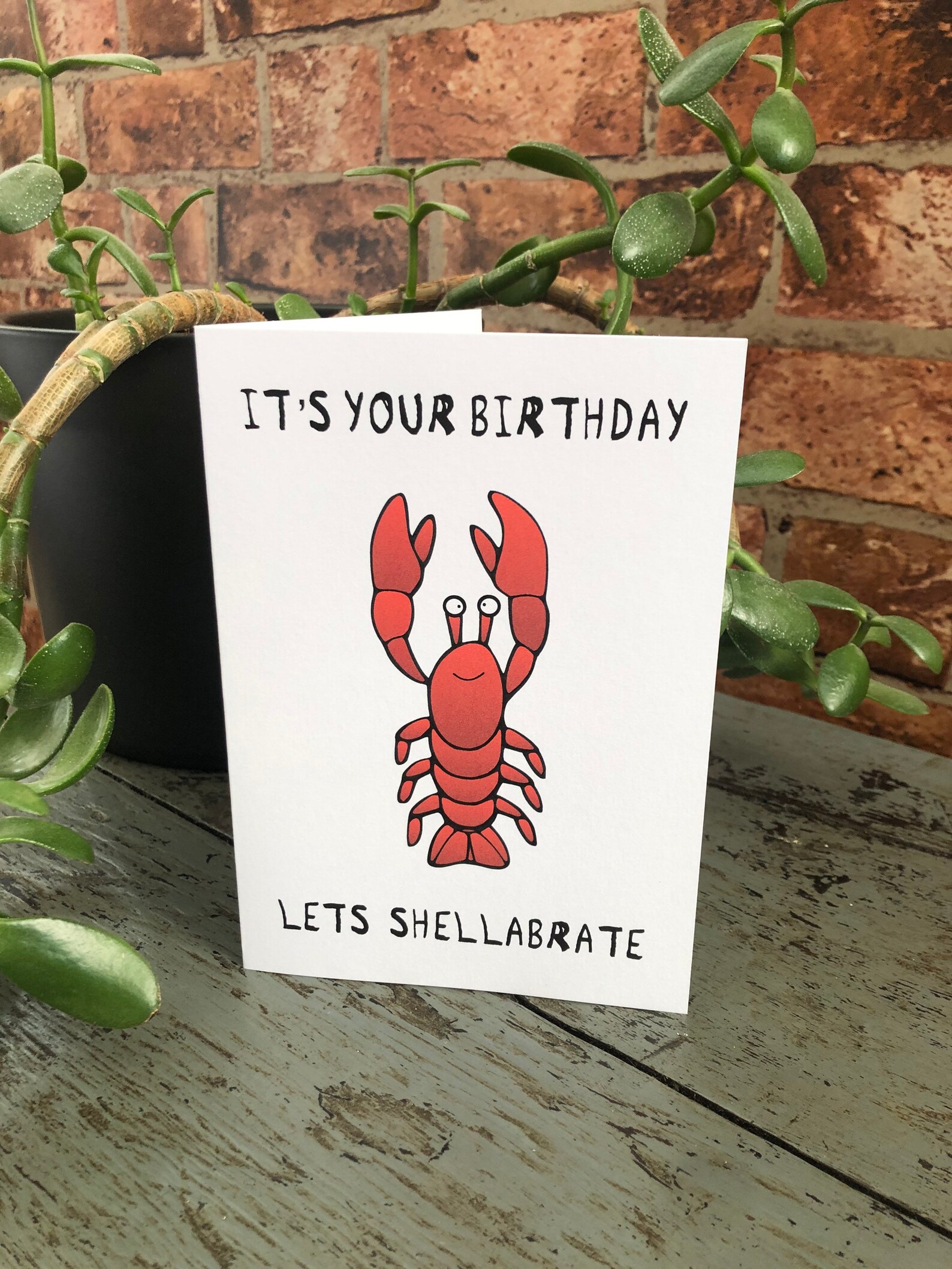 Lobster Card, Lobster Birthday Card, Lobster Lovers Card, Gifts for Him ...