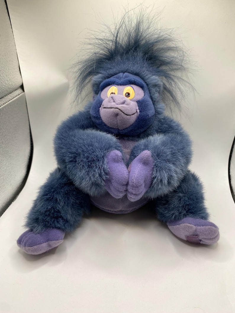 Vintage Disney's Tarzan Terk Plush Stuffed Animal Toy. Walt Disney ...