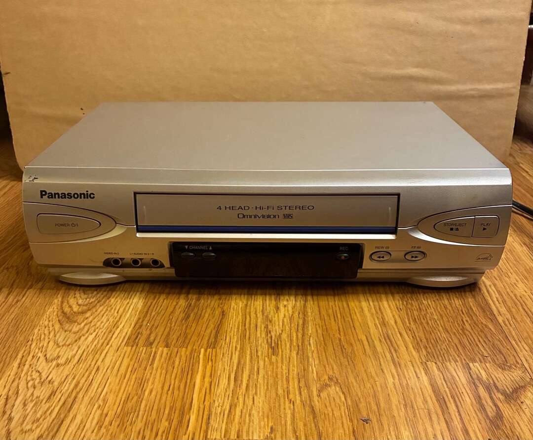Vintage Gray 4 Head Hi-fi Panasonic PV-V4523S VCR Player Tested and ...