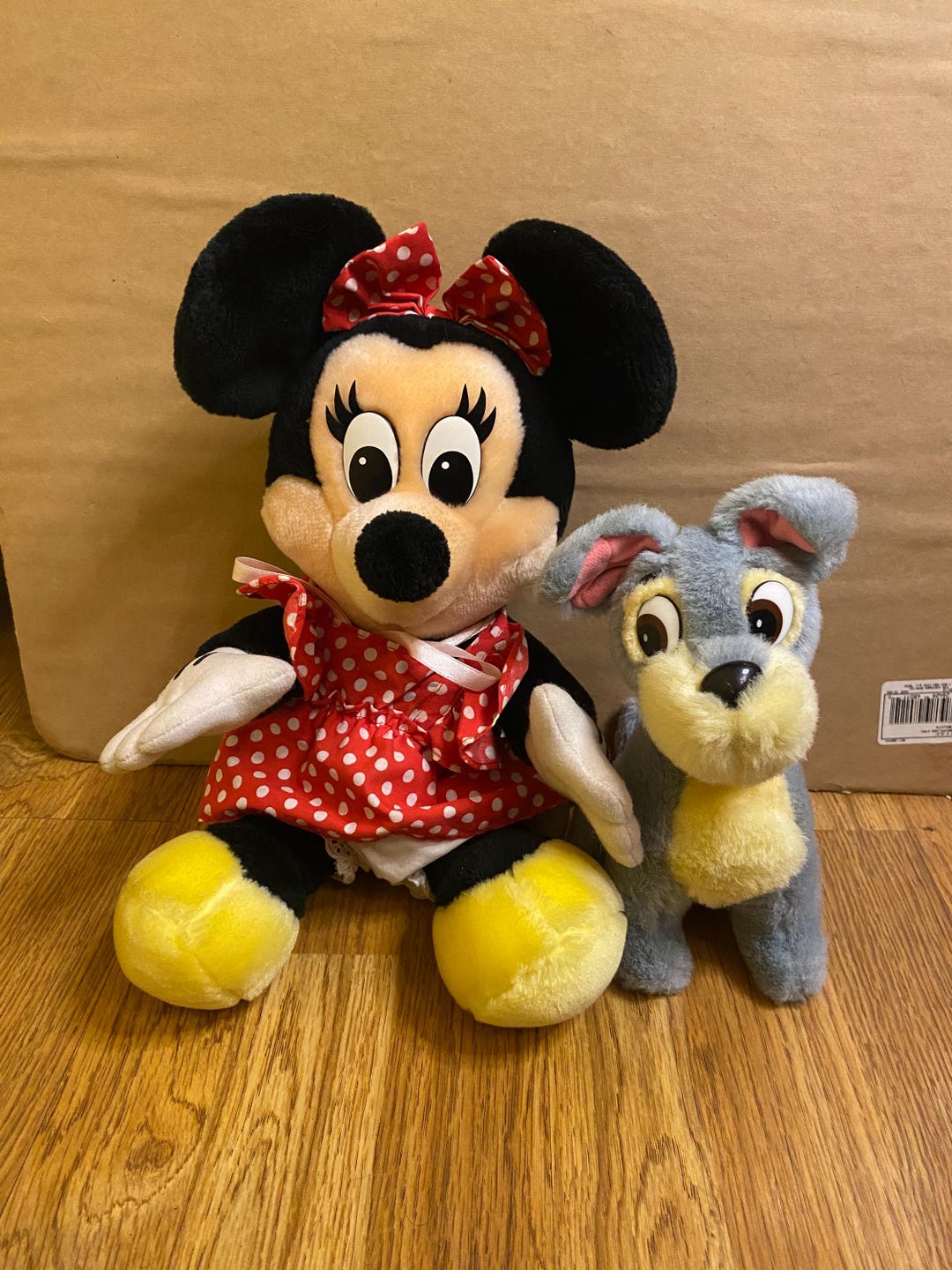 Vintage 1980's Disneyland Minnie Mouse Stuffed Animal Disney World ...