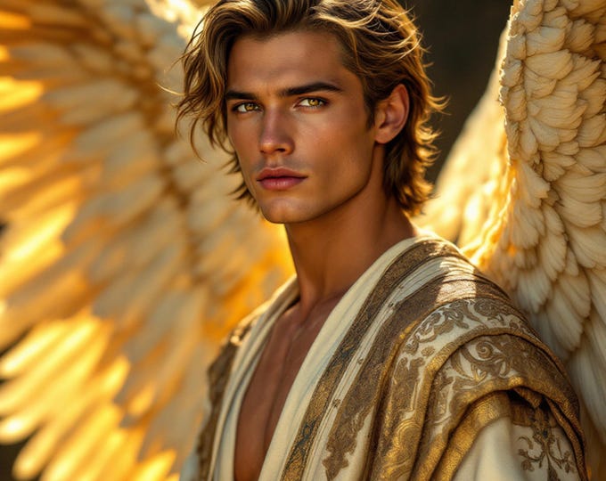 Male Seraphim Angel S. -preconjured Spirit Companion With DIY Spirit ...