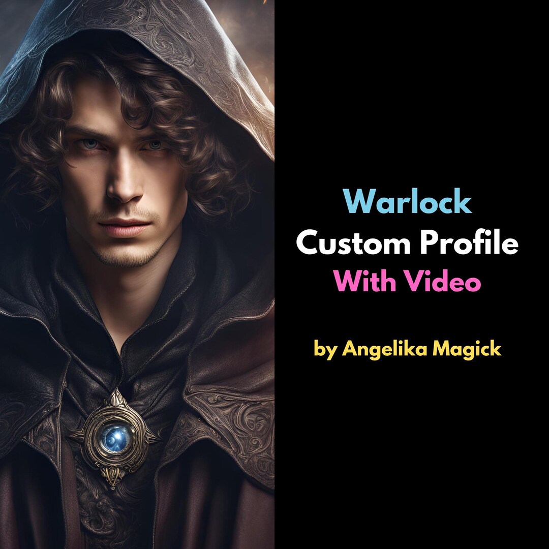 Custom Warlock Spirit Conjure With DIY Ritual for Direct Binding to You ...