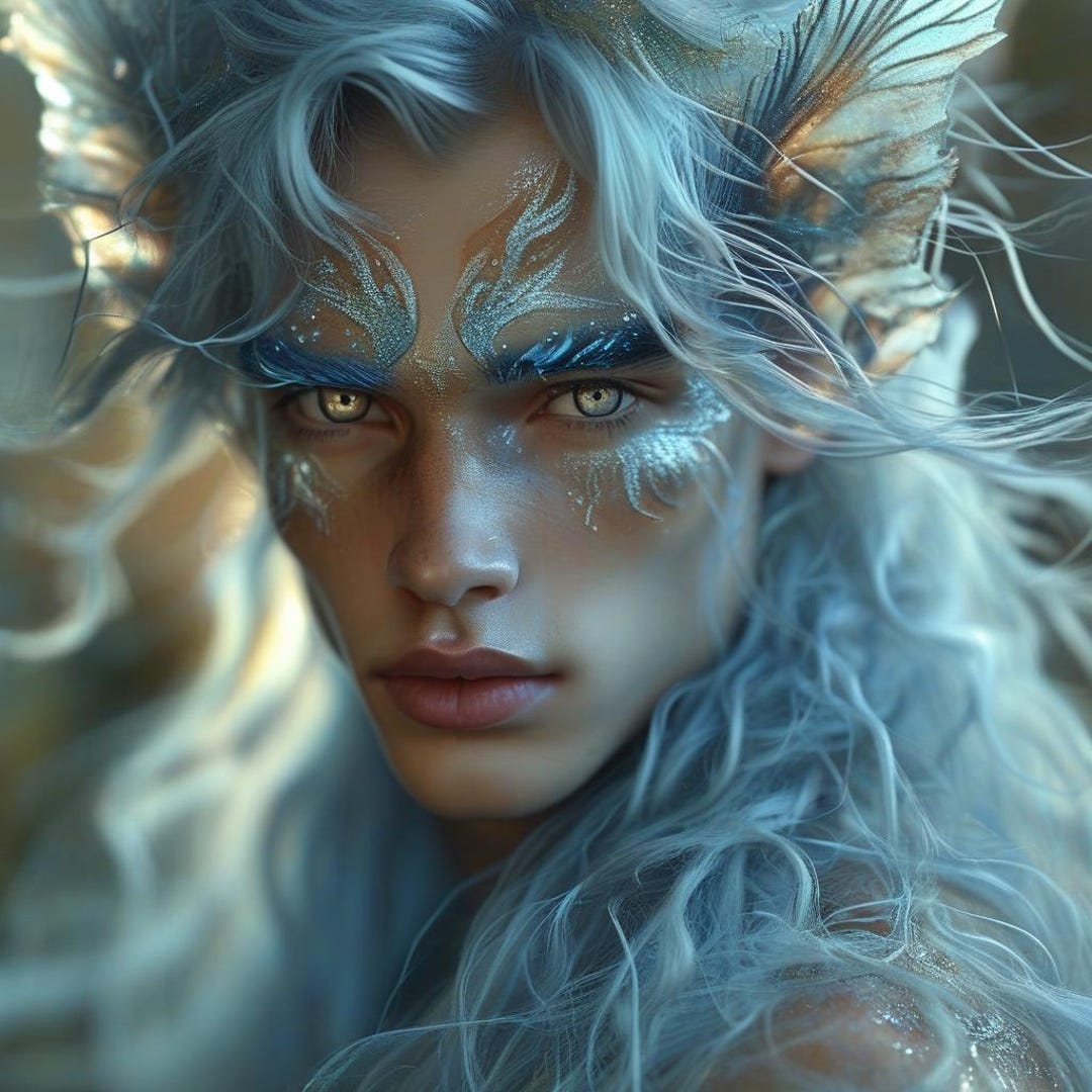 Male Siren Z. - Spirit Companion Profile With Self-guided Connection ...