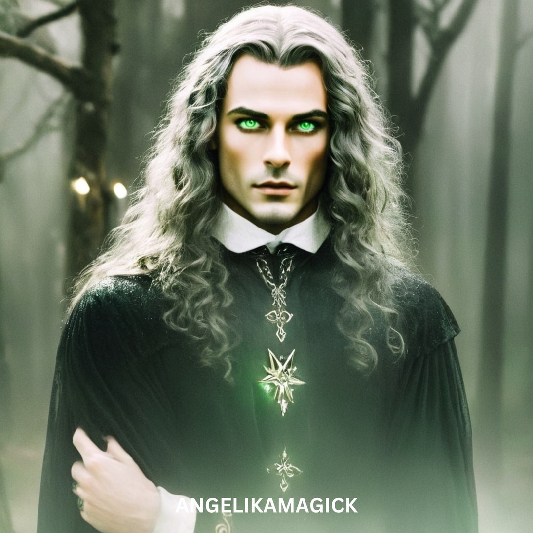 Male Sorcerer Strigoi Vampire/ Forest Elf Hybrid O. Spirit Companion ...