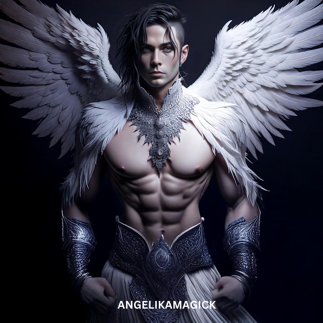 Male Fallen Angelic Warrior D. Spirit Companion Direct Binding - Etsy