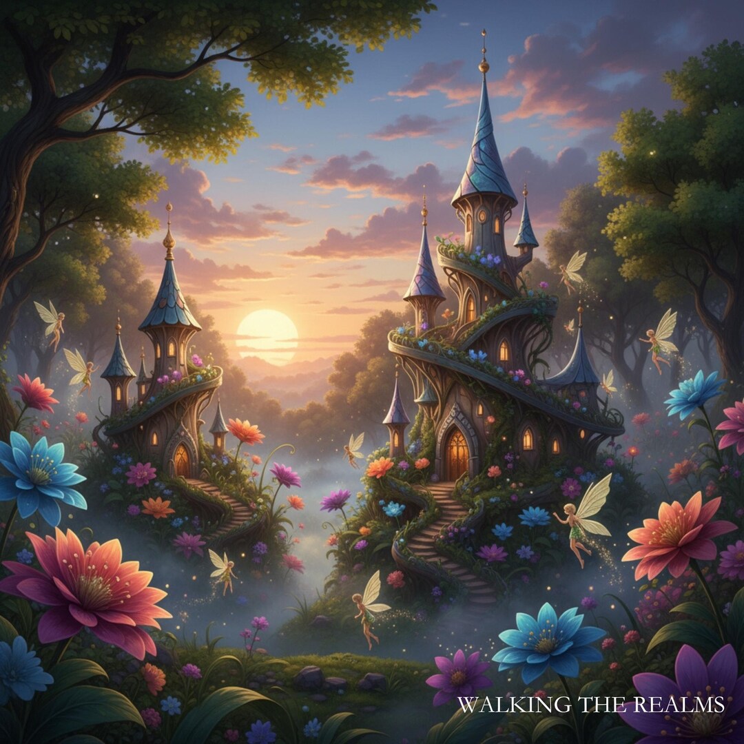 Fairy Towers of Joy - Mysticscape, Astral Space, Astral Abode ...