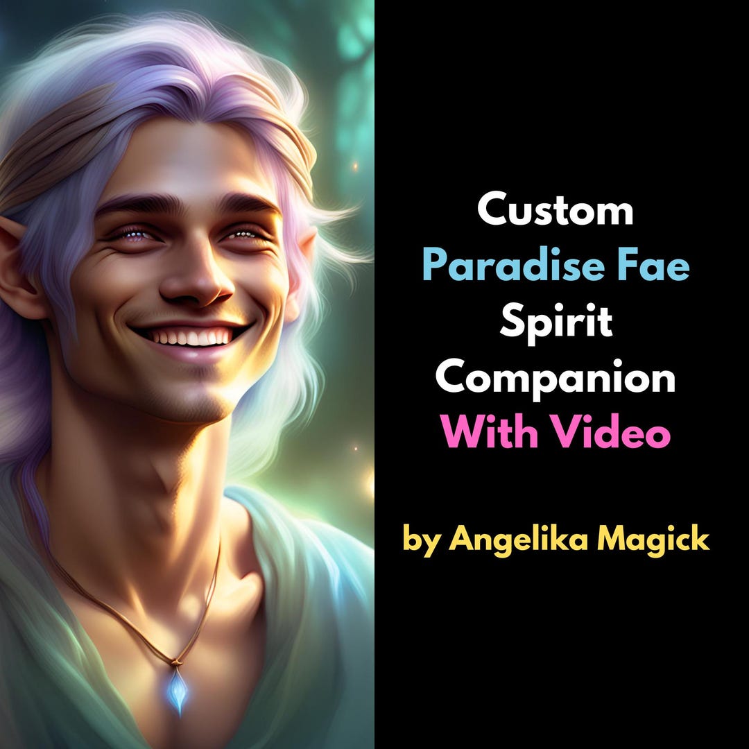 Paradise Fae - Custom Channeled Spirit Profile & Spirit Binding - With ...