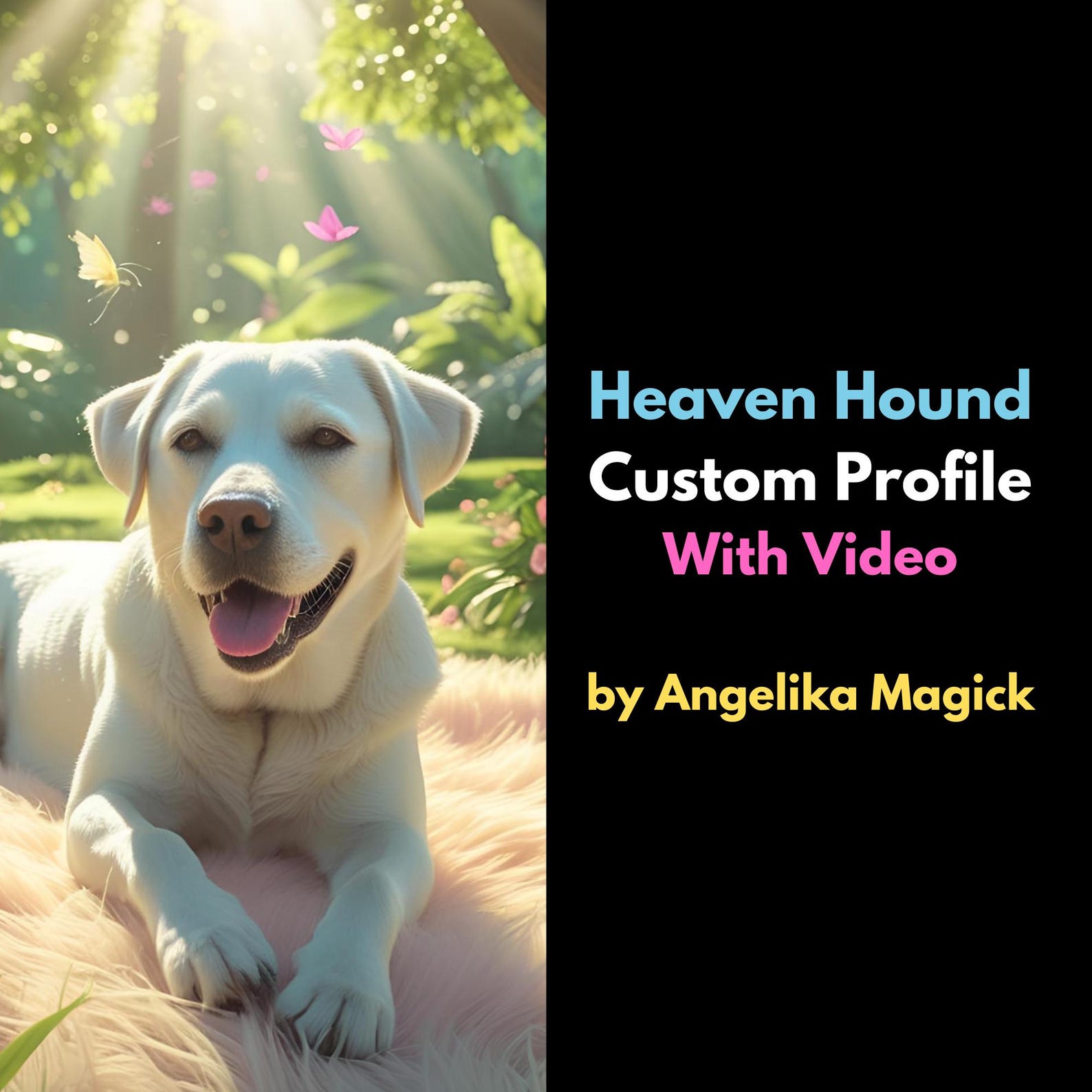 Custom Heaven Hound Spirit Conjure With DIY Ritual for Direct Binding to You or a Vessel - With ...