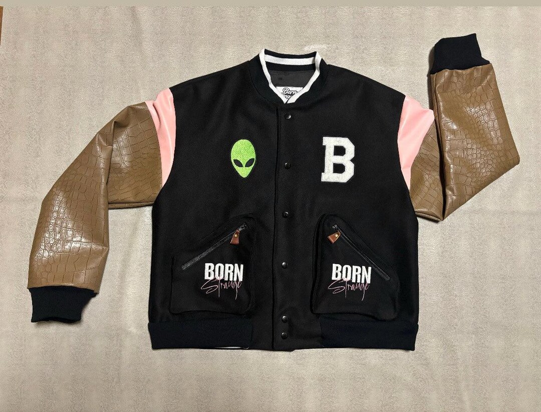 Embrace Your Strange Varsity Jacket - Etsy