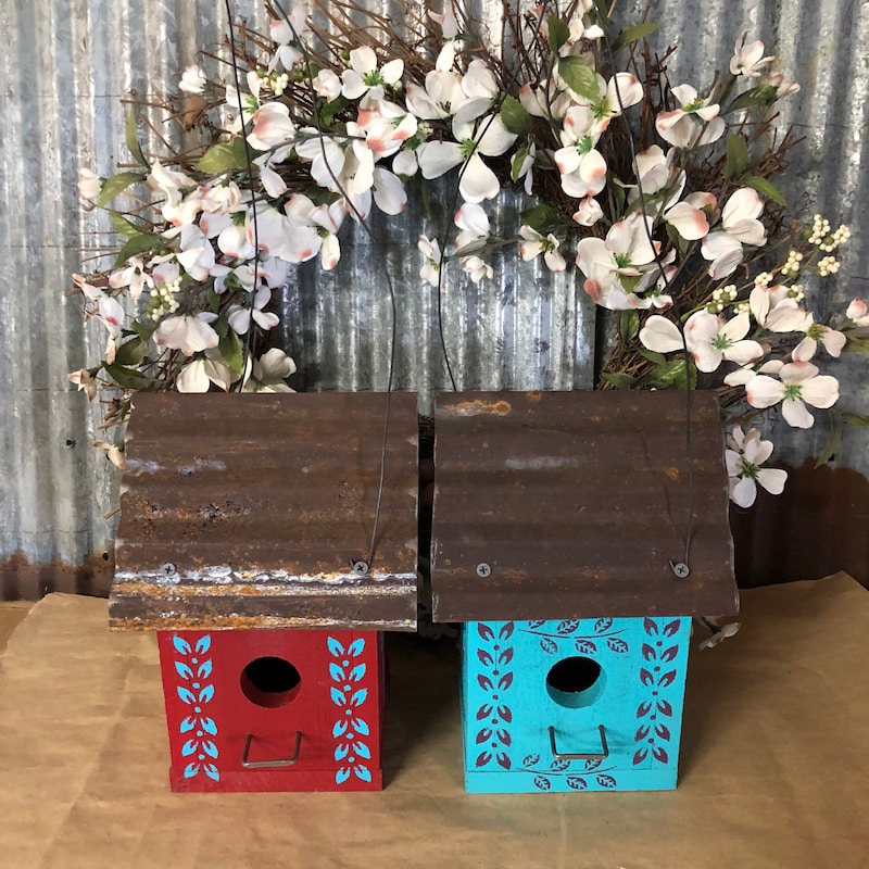 Country Birdhouse - Etsy