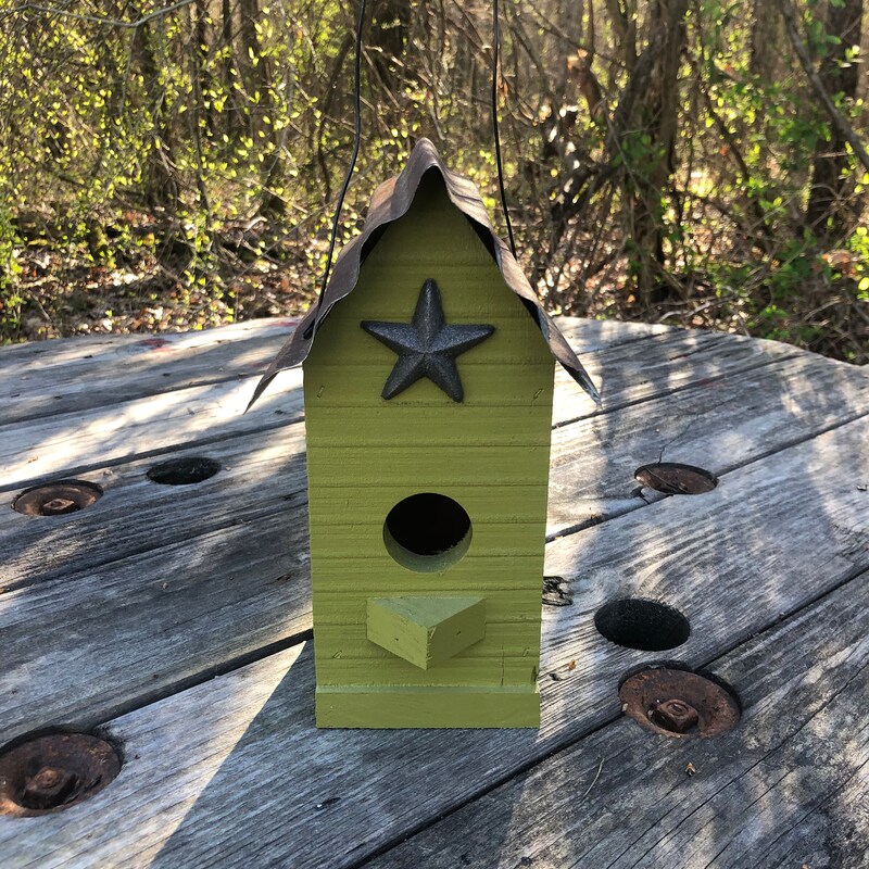 Rustic Birdhouse - Etsy