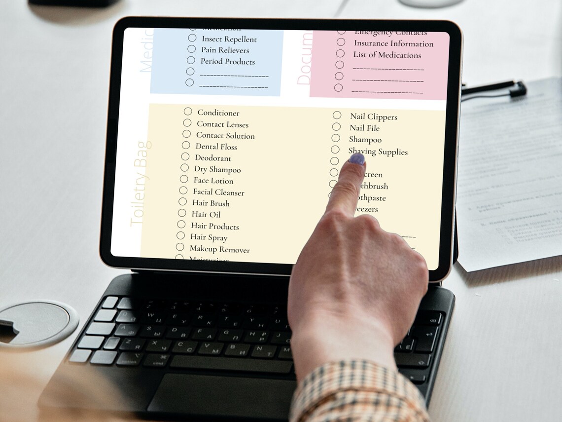 Printable Packing Planner List Planner Ultimate Packing List - Etsy