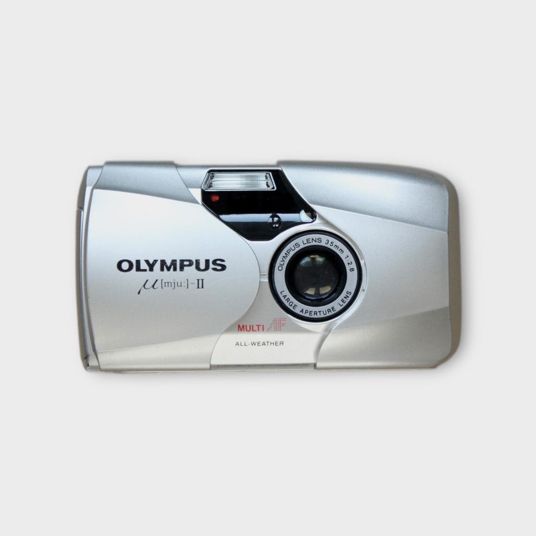 Olympus MJU II | 35mm Film Camera | Analog Camera | Vintage Old Retro ...