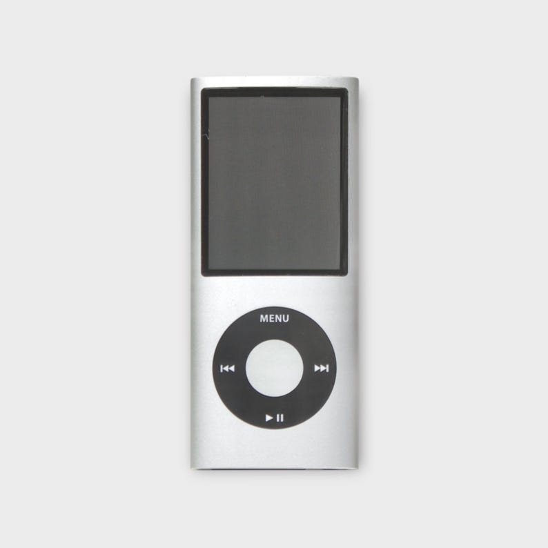 Vintage Apple Ipod Nano 4GB | Silver Aluminum, Retro Tech - Etsy