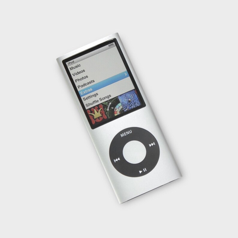 Vintage Apple Ipod Nano 4GB | Silver Aluminum, Retro Tech - Etsy
