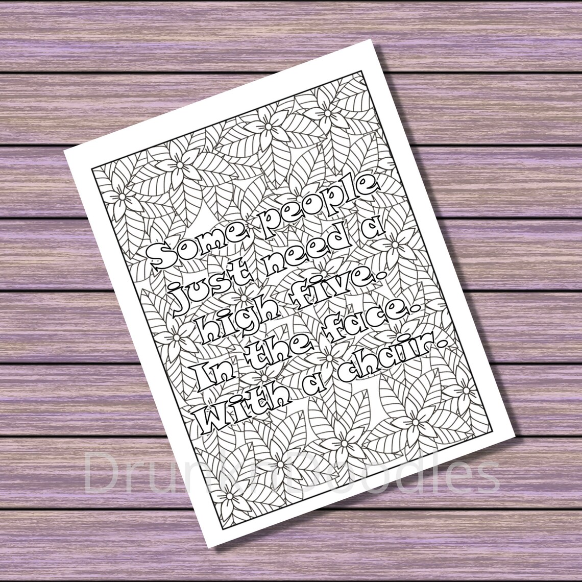 ADULT Coloring Page 10 Pack Snarky Quotes & Sayings - Etsy