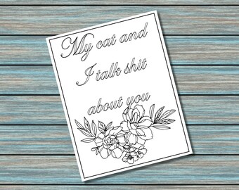 Moist Coloring Page adult Coloringinstant Download - Etsy