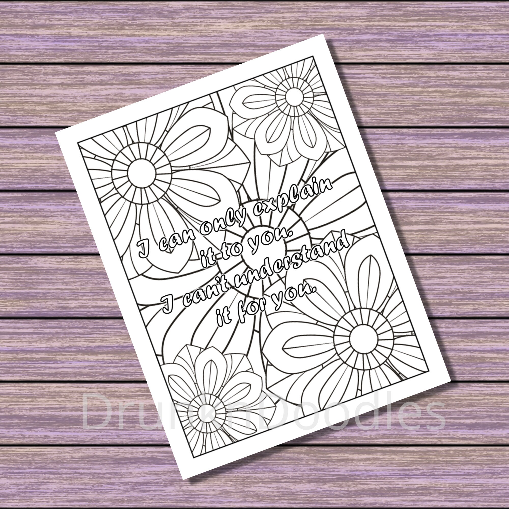 ADULT Coloring Page 10 Pack Snarky Quotes & Sayings - Etsy