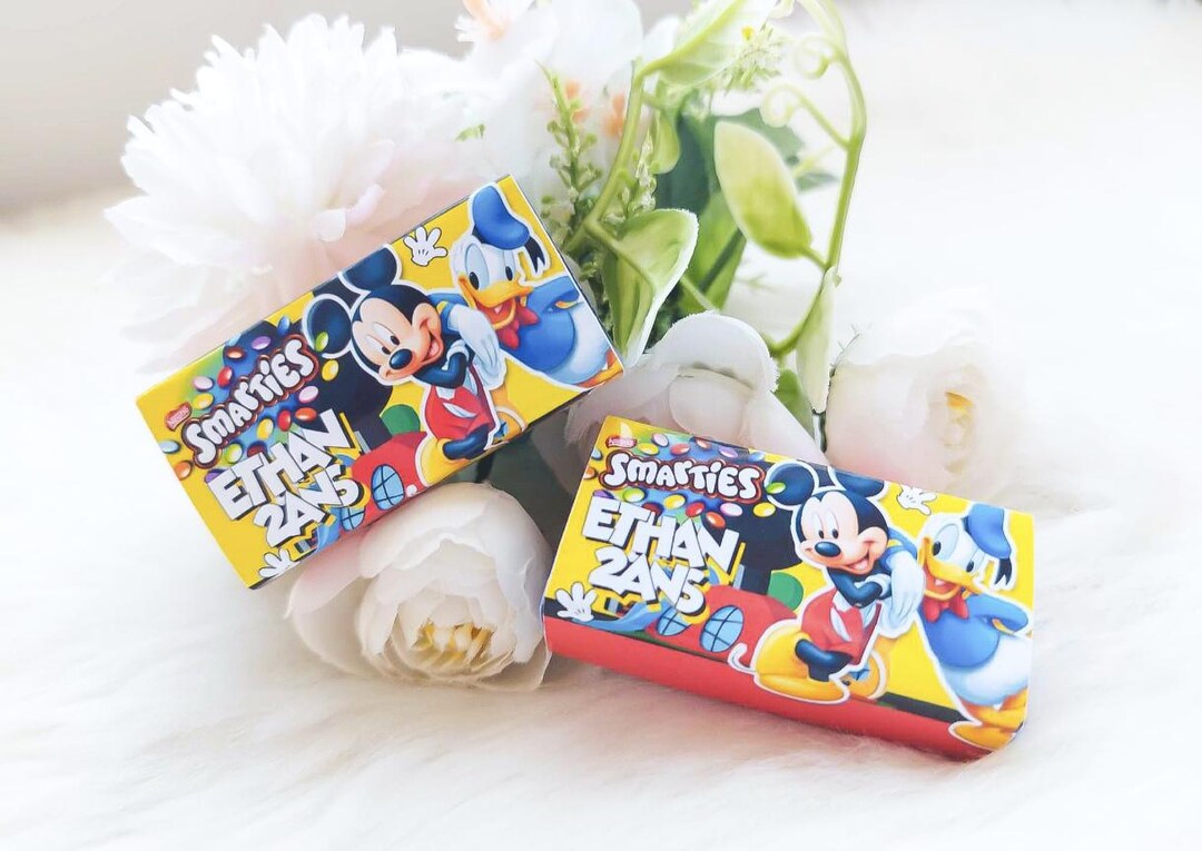 Mini Personalized Smarties Box - Etsy