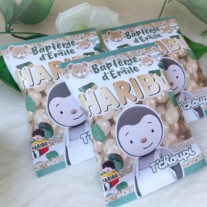 Petit sachet de dragibus personnalisé theme au choix - Etsy France