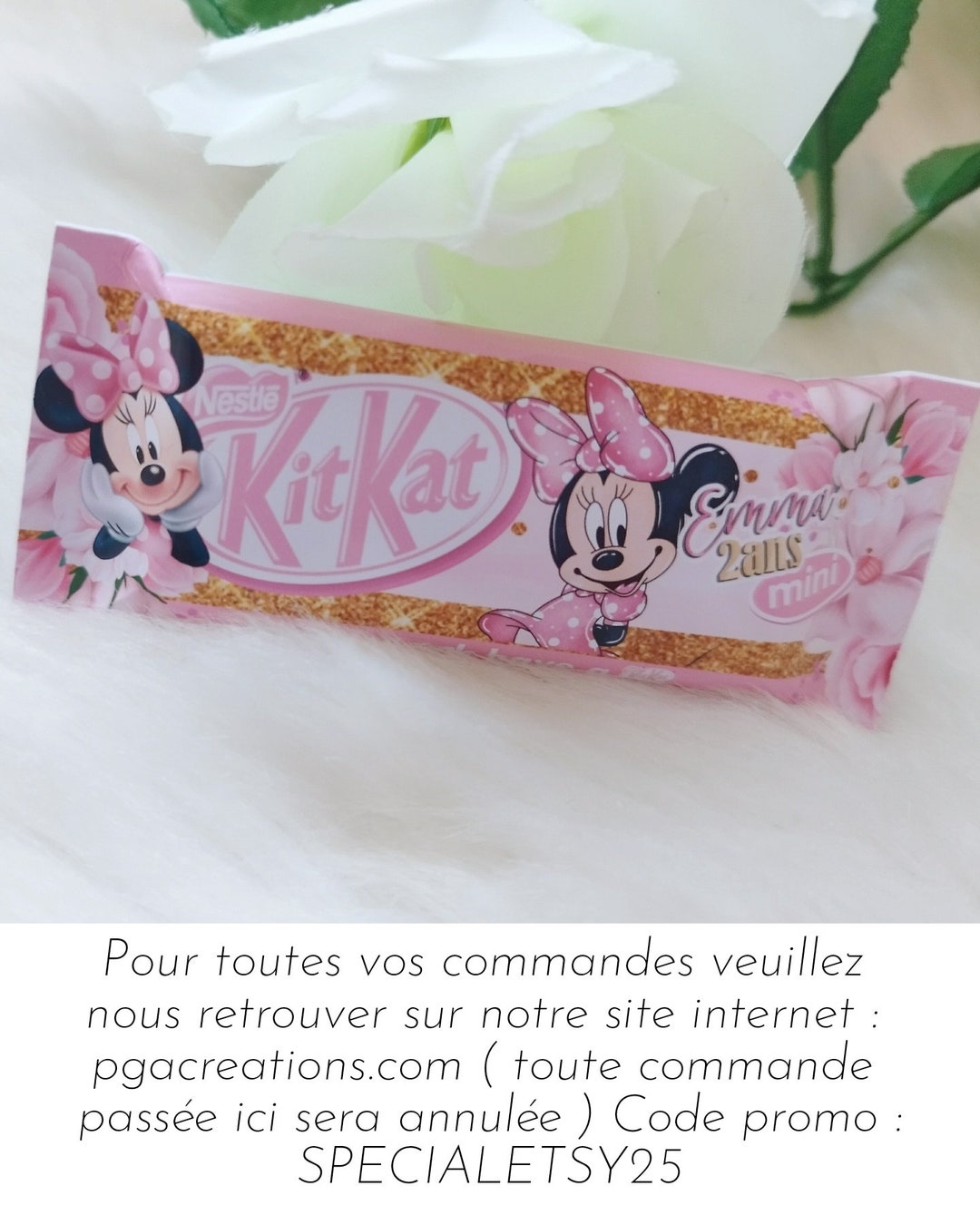 Mini Kitkat Personalized Theme of Your Choice - Etsy