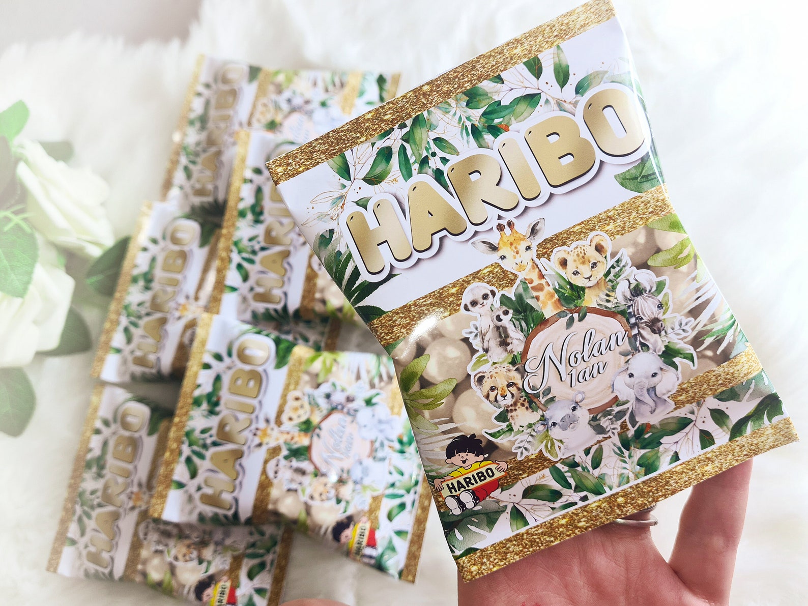 Petit sachet de dragibus personnalisé theme au choix - Etsy France