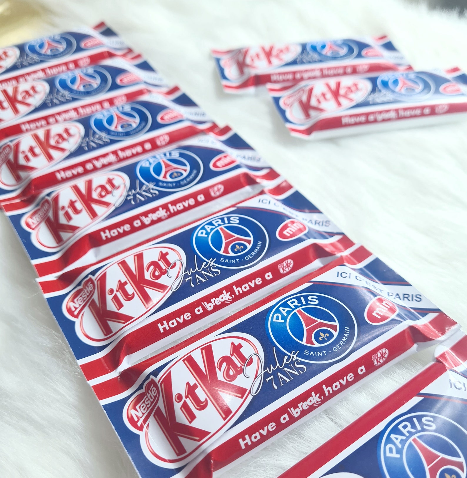 Mini Kitkat personnalisé theme au choix - Etsy France