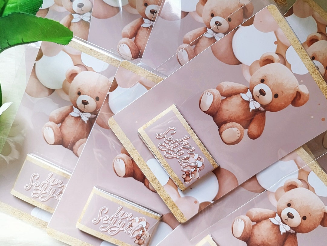 Personalized Chocolate Card - Etsy