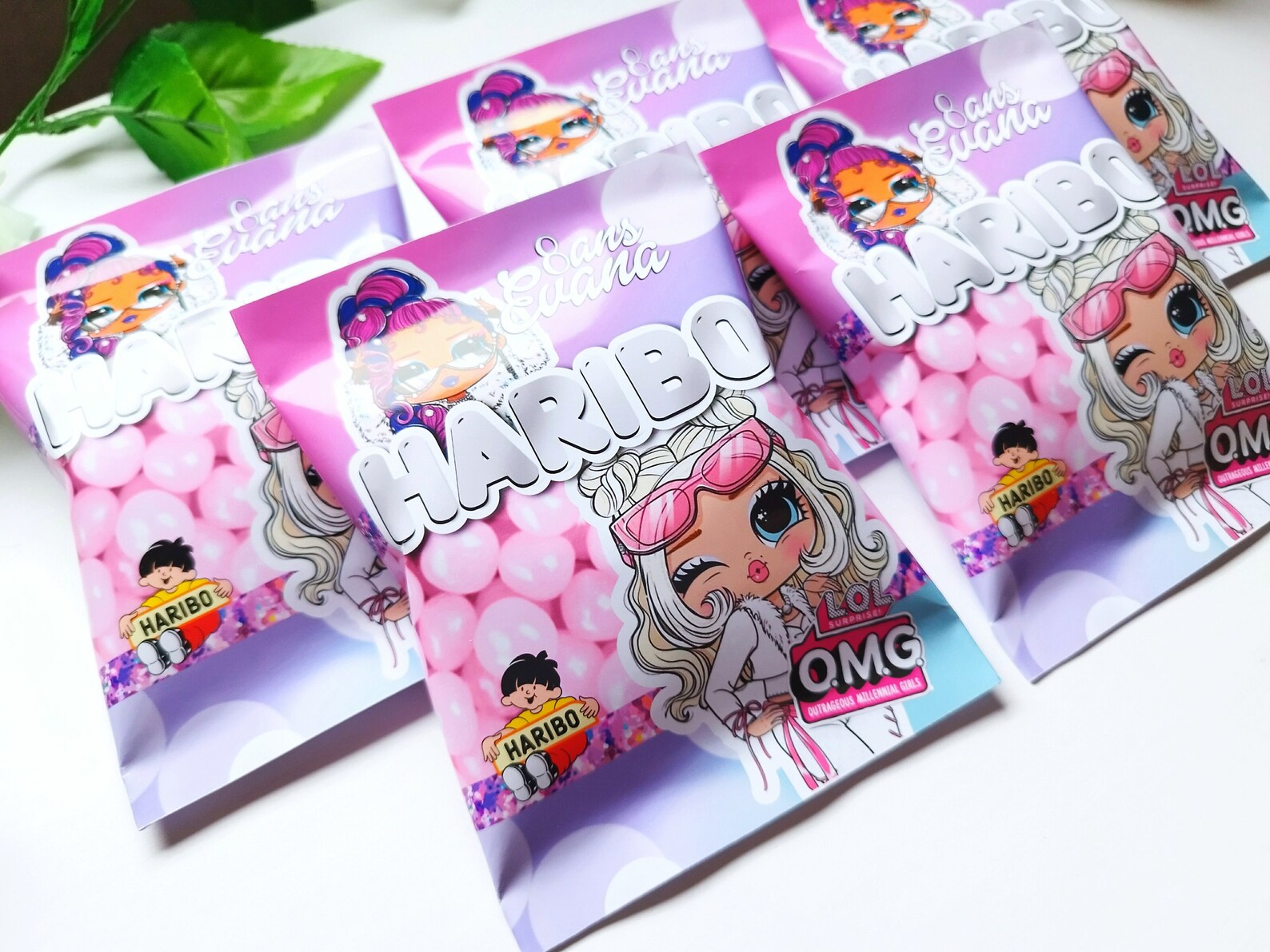 Petit sachet de dragibus personnalisé theme au choix - Etsy France