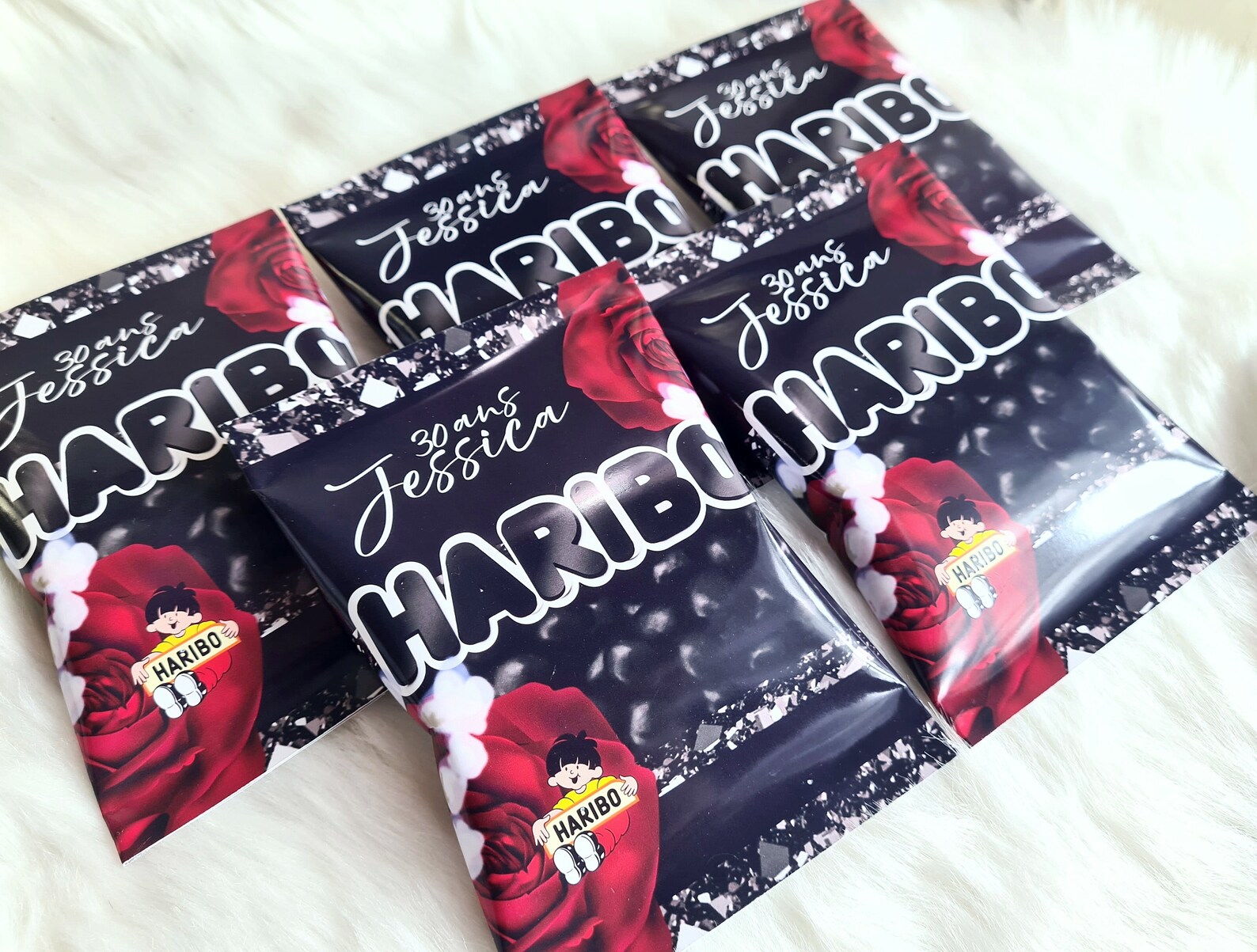 Petit sachet de dragibus personnalisé theme au choix - Etsy France