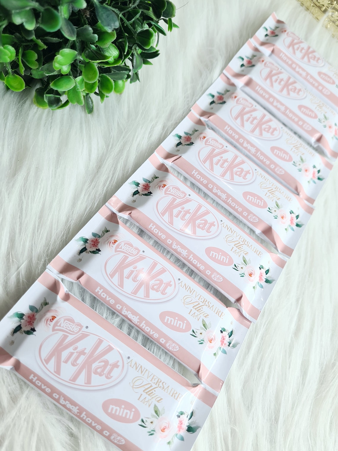 Mini Kitkat personnalisé theme au choix - Etsy France