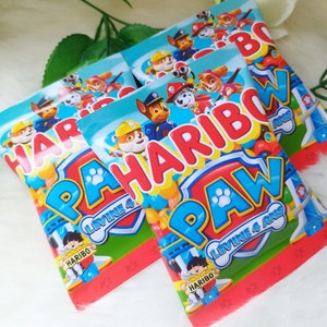 Petit sachet de dragibus personnalisé theme au choix - Etsy France