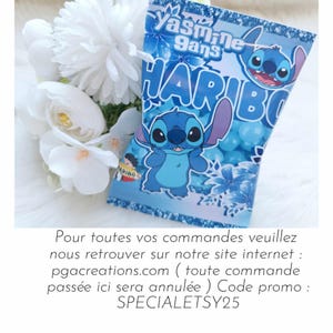 Petit sachet de dragibus personnalisé theme au choix - Etsy France