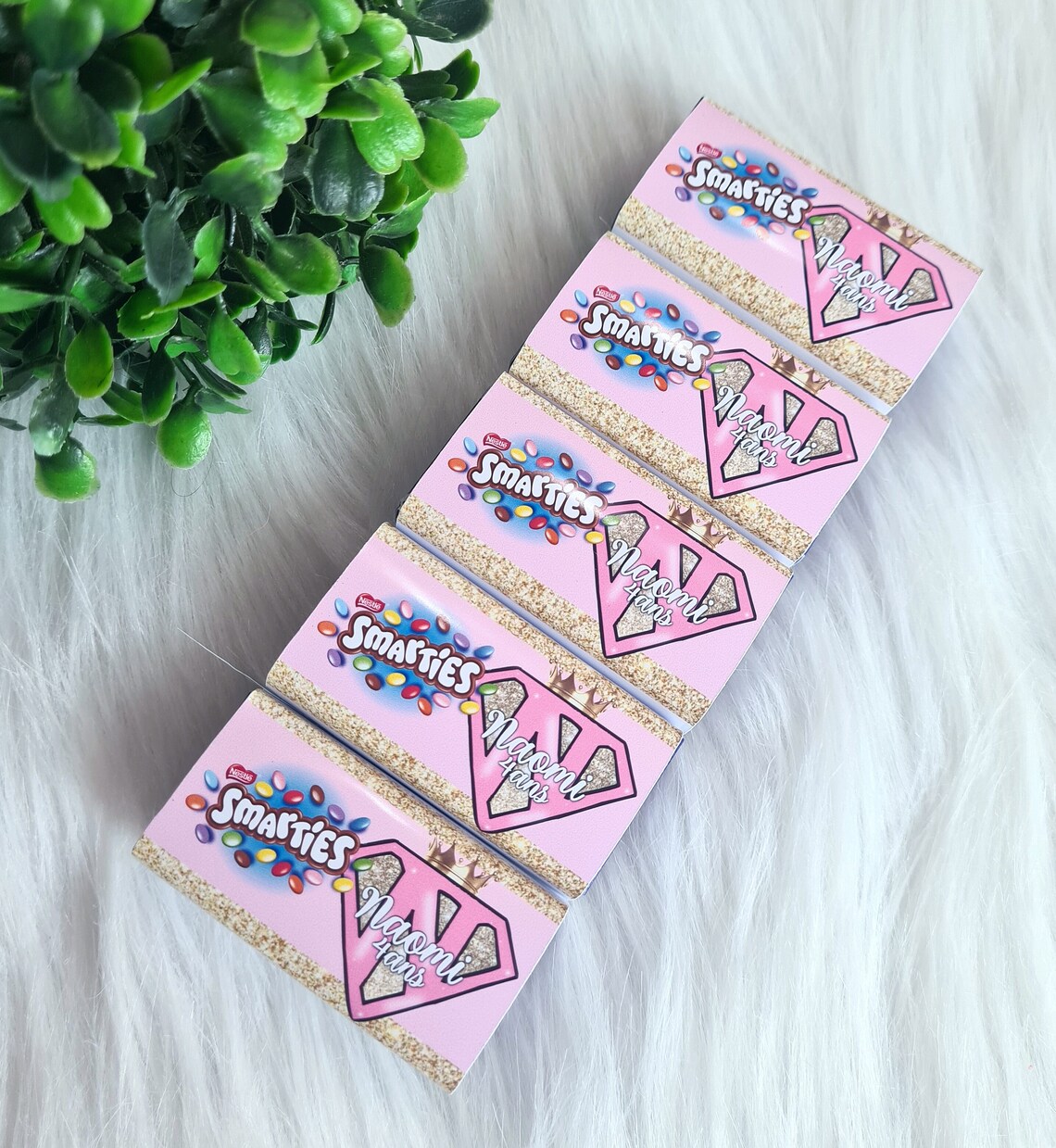 Mini boîte smarties personnalisée - Etsy France