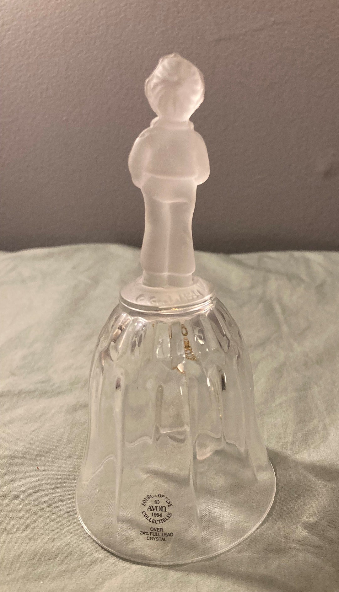 1994 Avon Collectables 24% Lead Crystal Bell - Etsy