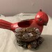 Cardinal Resin Candle Holder - Etsy