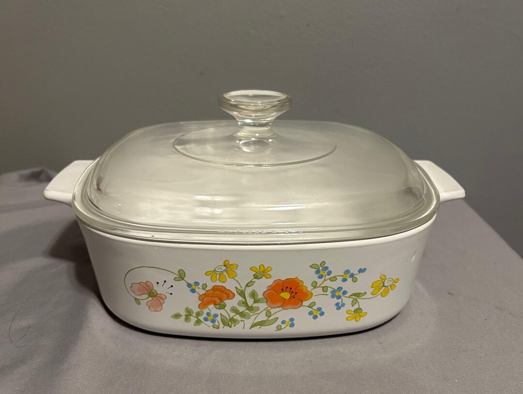 Corning Ware A-2-B Wildflower 2qt Casserole Dish - Etsy