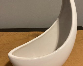 Half Moon Ceramic Planter - Etsy