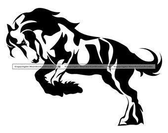 Craft Supplies & Tools Horse #7 Stallion Equestrian Racing Racehorse ...