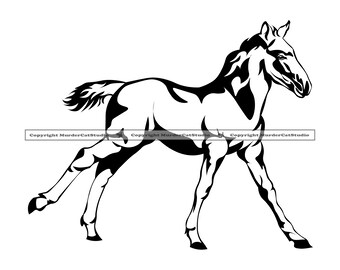 Craft Supplies & Tools Horse #7 Stallion Equestrian Racing Racehorse ...