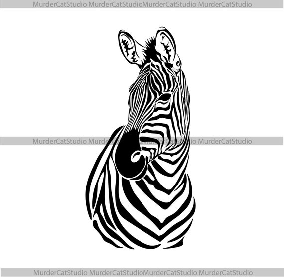 Zebra Face Printable
